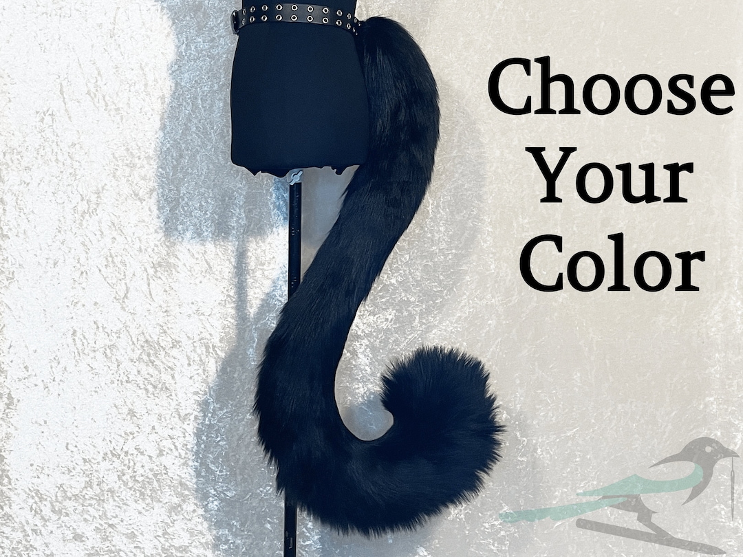 Long Curled Cat Tail - Etsy