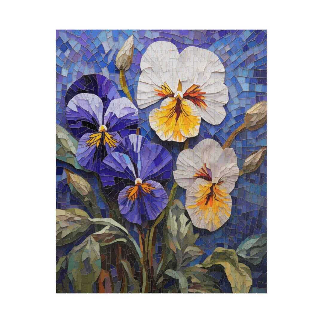 February Birth Flower Violet Puzzle - Etsy