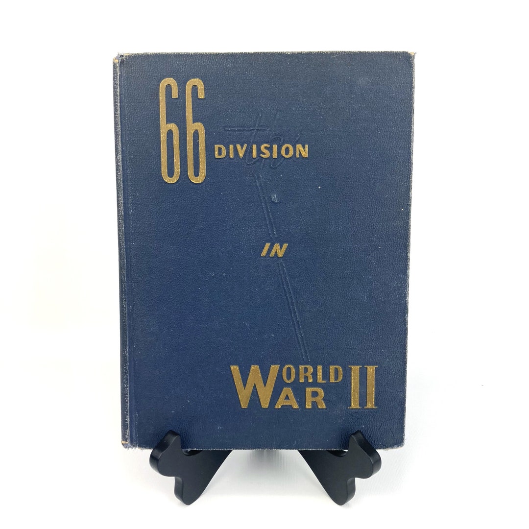 66th Division in WWII, Siinto S Wessman, 1946 Hardcover Rare - Etsy