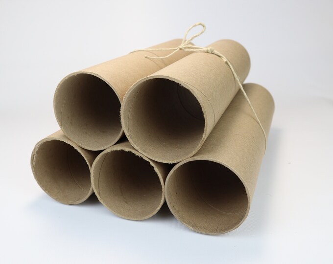 Five Extra Large Heavy Duty 3 Inch Diameter Cardboard Tubes - Free ...