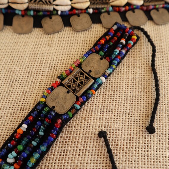 Native American Belt - Decorative Sea Shell Belt and … - Gem