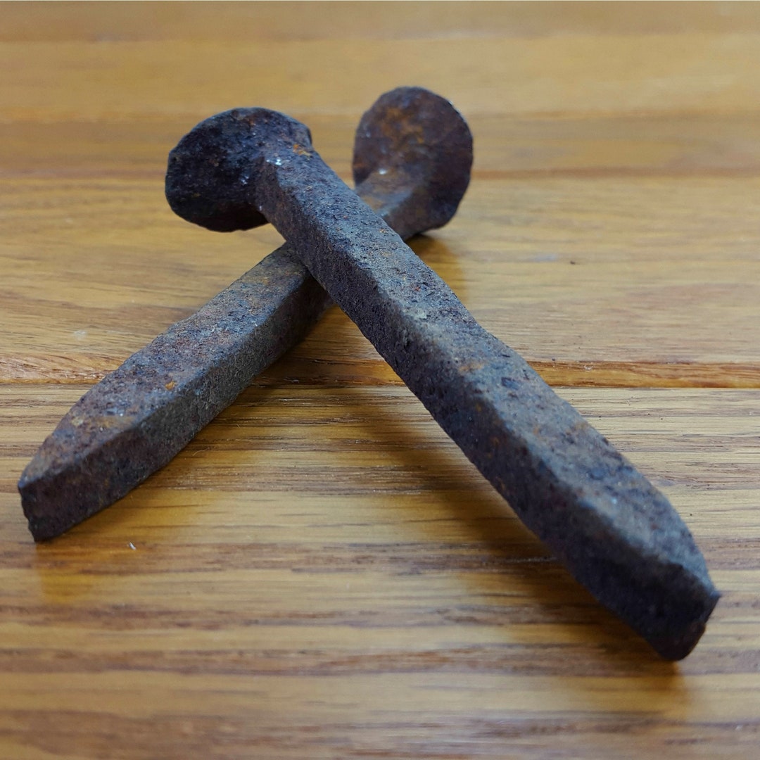 Small Vintage Railroad Spikes - Metal Spikes - Rusty Spikes - Sold Each ...