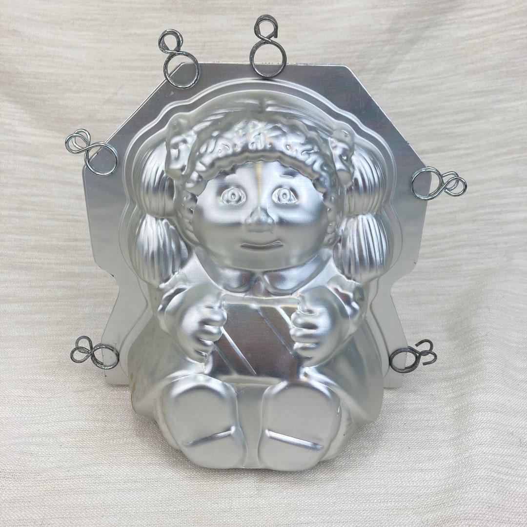 1984 Cabbage Patch Kids Cake Mold Pan - Complete - Etsy