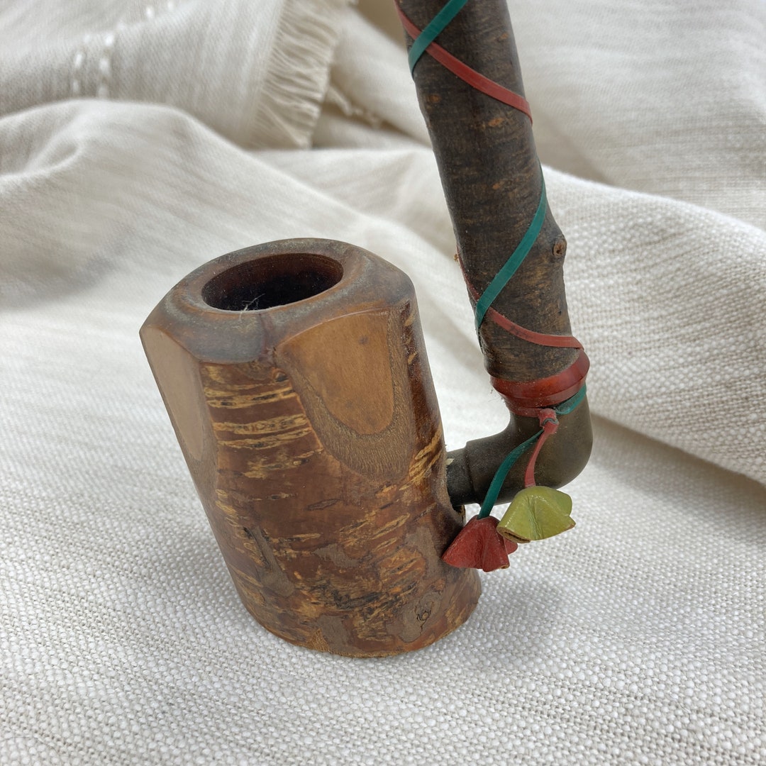 Rare - ROPP Cherry Wood Churchwarden Pipe - Alpine - Vintage Smoking ...