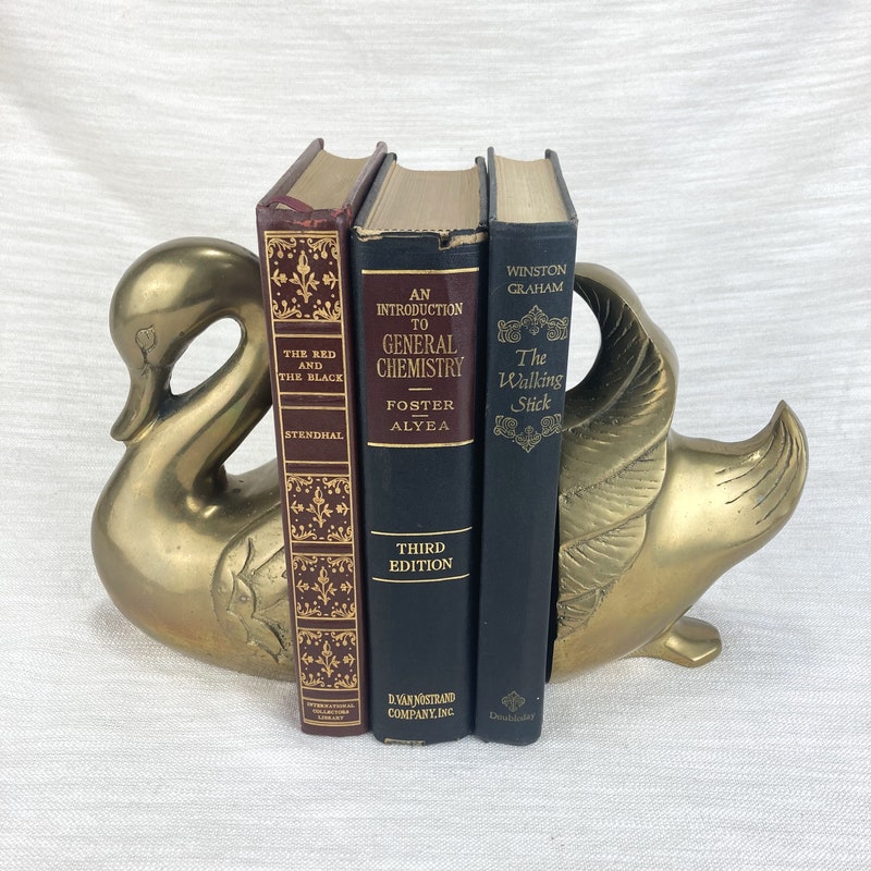 Brass Bookends - Etsy
