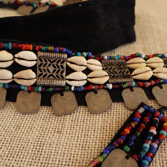 Native American Belt - Decorative Sea Shell Belt and … - Gem