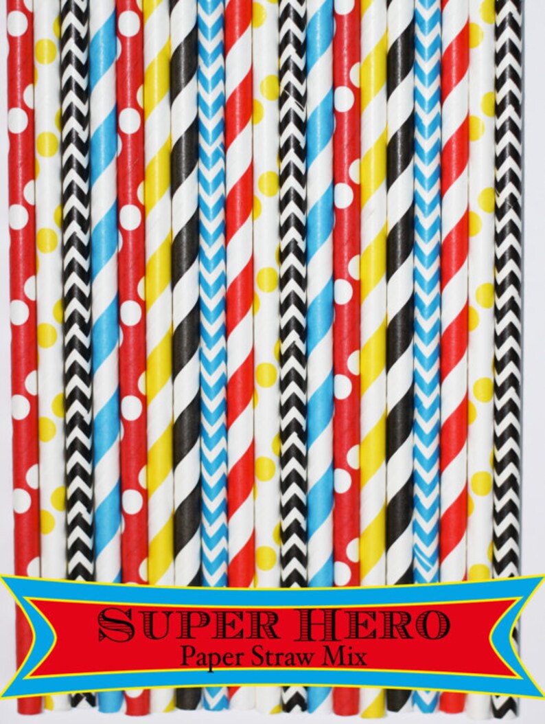 Superhero Polka Dot Print 11 Balloons Birthday Party - Etsy