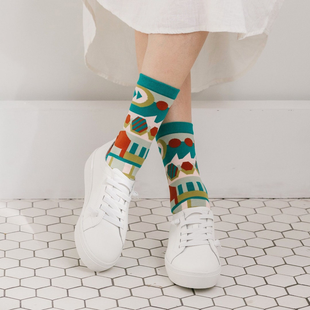 Happiness Factory Jade Unisex Crew Socks | Yu Square X Wanthow | Mens ...
