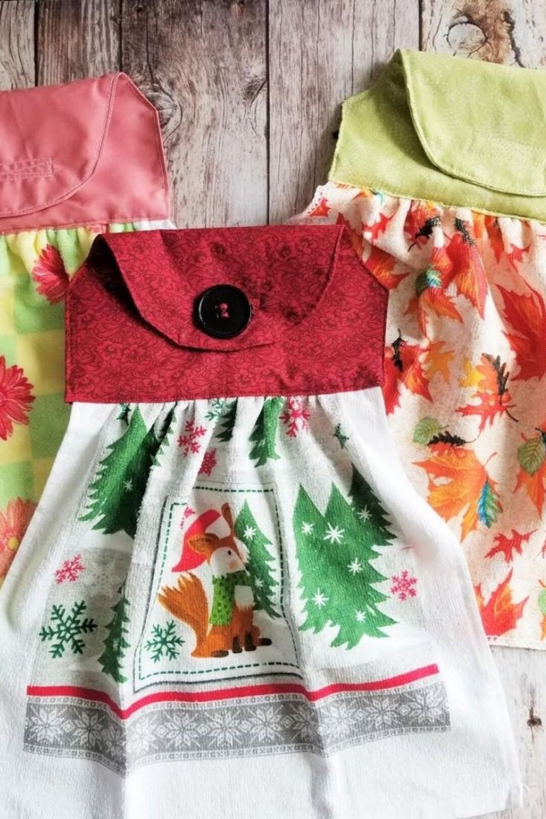 Easy Hanging Kitchen Towel Sewing Pattern (PDF) - Etsy