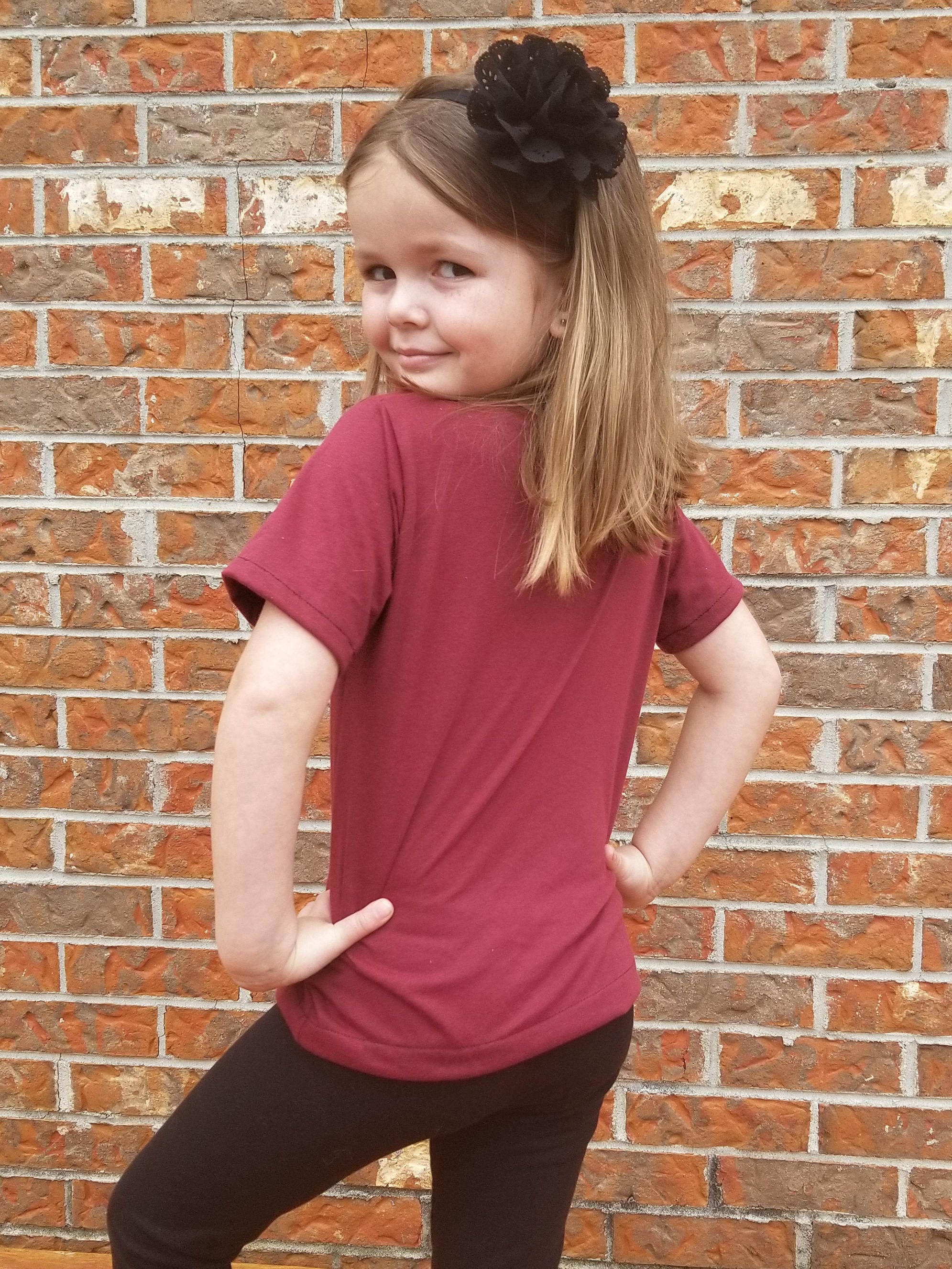 Primary Tee and Dress PDF Sewing Pattern Kids T-shirt - Etsy