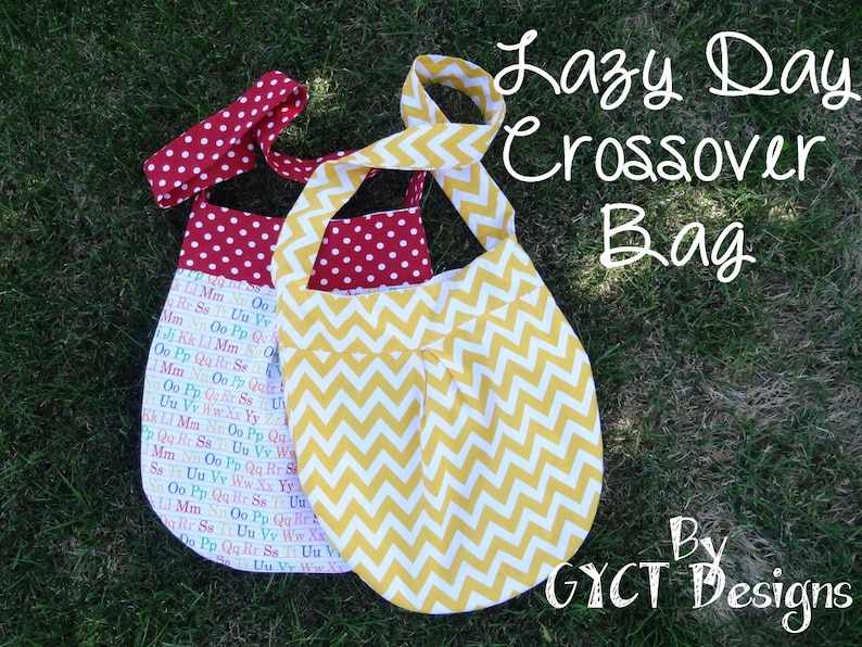 Crossover Bag PDF Sewing Pattern: Mom & Me Purse (digital Download) - Etsy