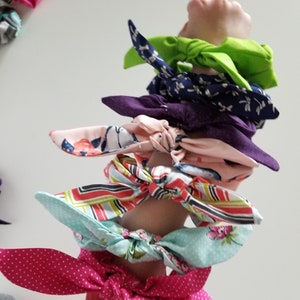 Scrunchie Sewing Pattern | Bunny Ear Scrunchie, Scrunchie Pattern, Kids ...