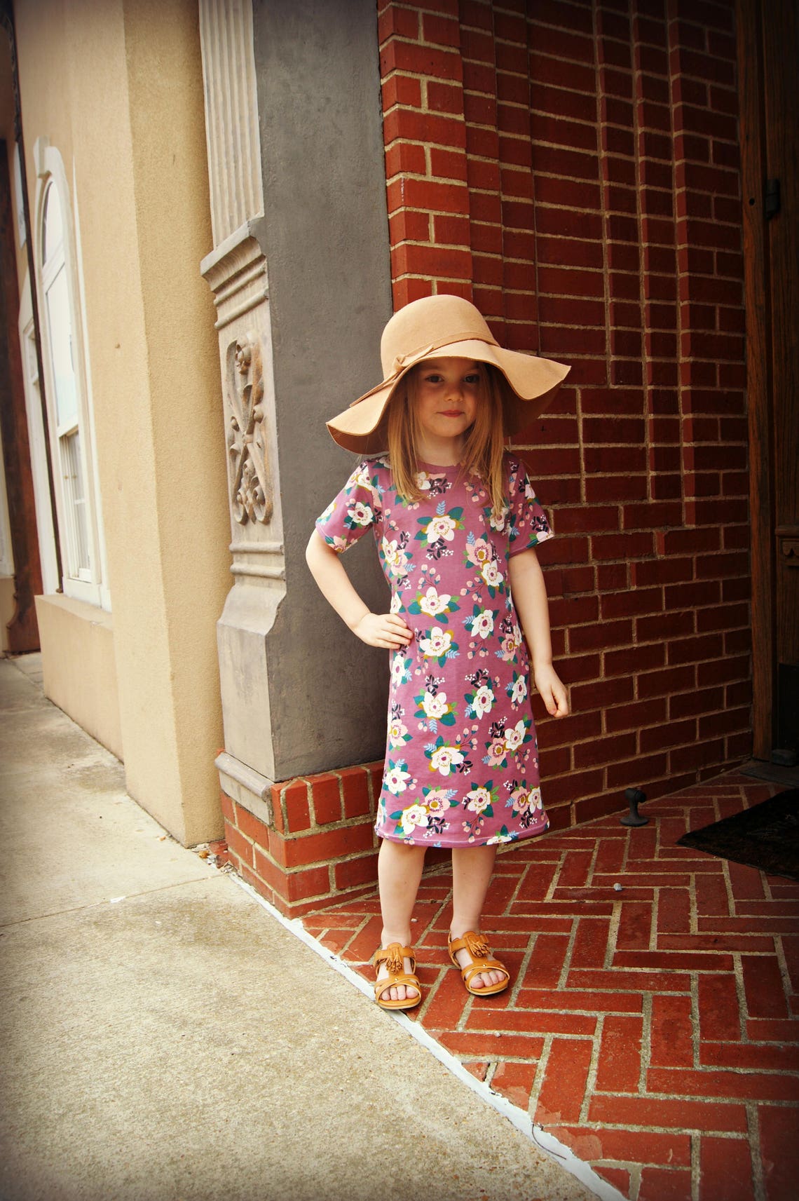 Primary Tee and Dress PDF Sewing Pattern: Kids Unisex T-shirt (12 ...