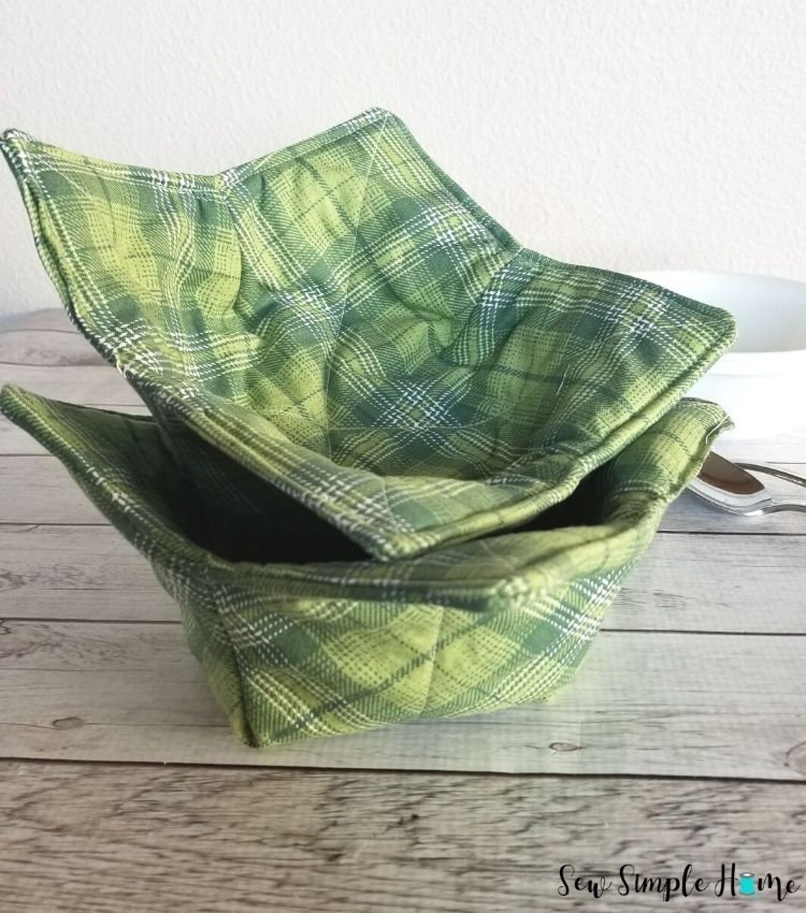 Microwave Bowl Cozy PDF Pattern Soup Bowl Cozy Sewing - Etsy
