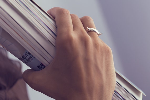 Little Devil Ring sterling Silver - Etsy