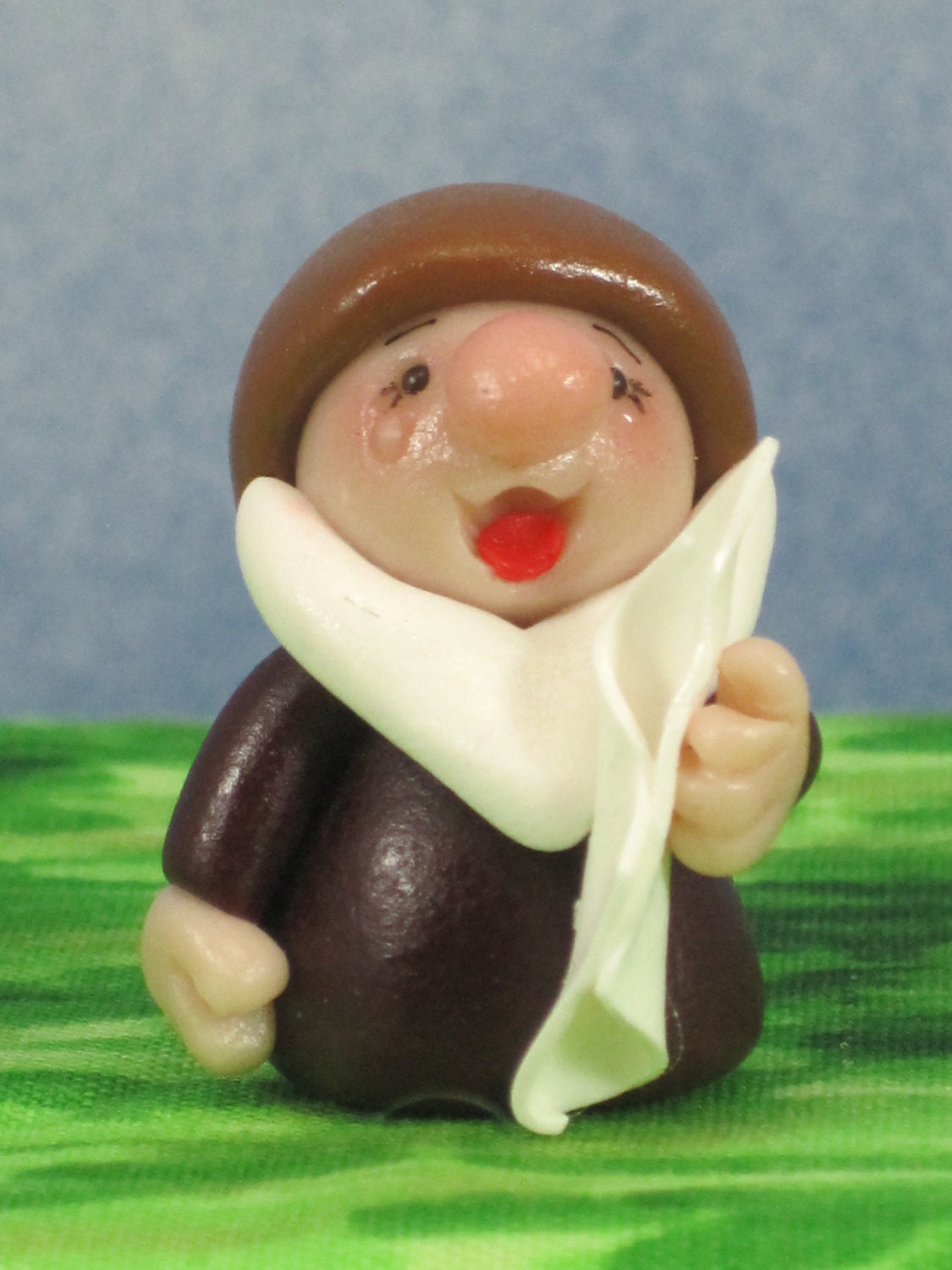 Sneezy the Dwarf for Fairy Garden OOAK Handmade Miniature | Etsy