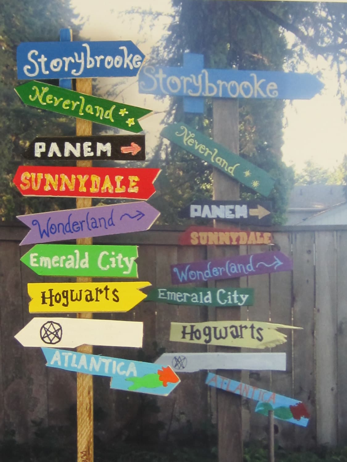 Signpost for Fairy Gardens OOAK handmade | Etsy