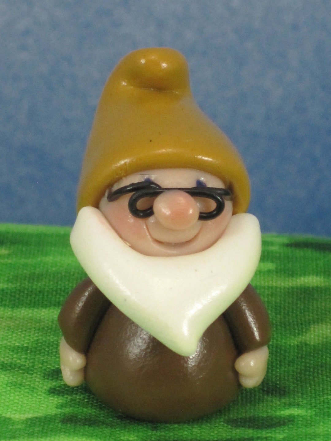 Doc, the Dwarf for a Fairy Garden OOAK, Handmade Miniature, Ornament - Etsy