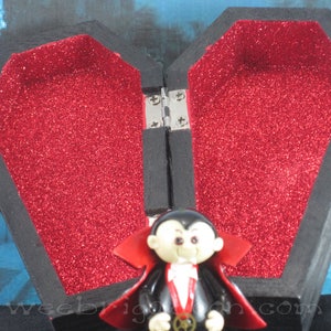 Dracula, OOAK Vampire Wee Monster for Fairy Garden, Cake Topper ...