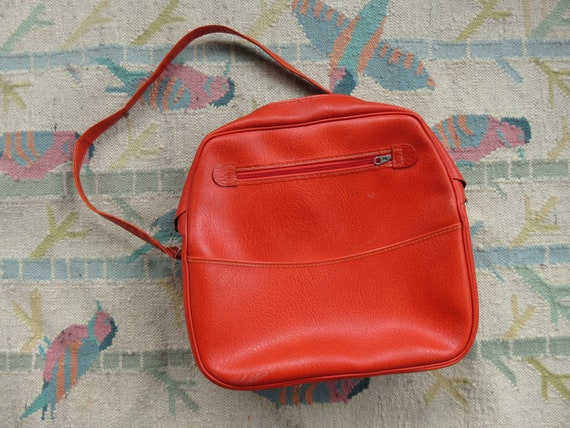 1930's Orange-Red Leather Doctor's Bag Physicians | Etsy