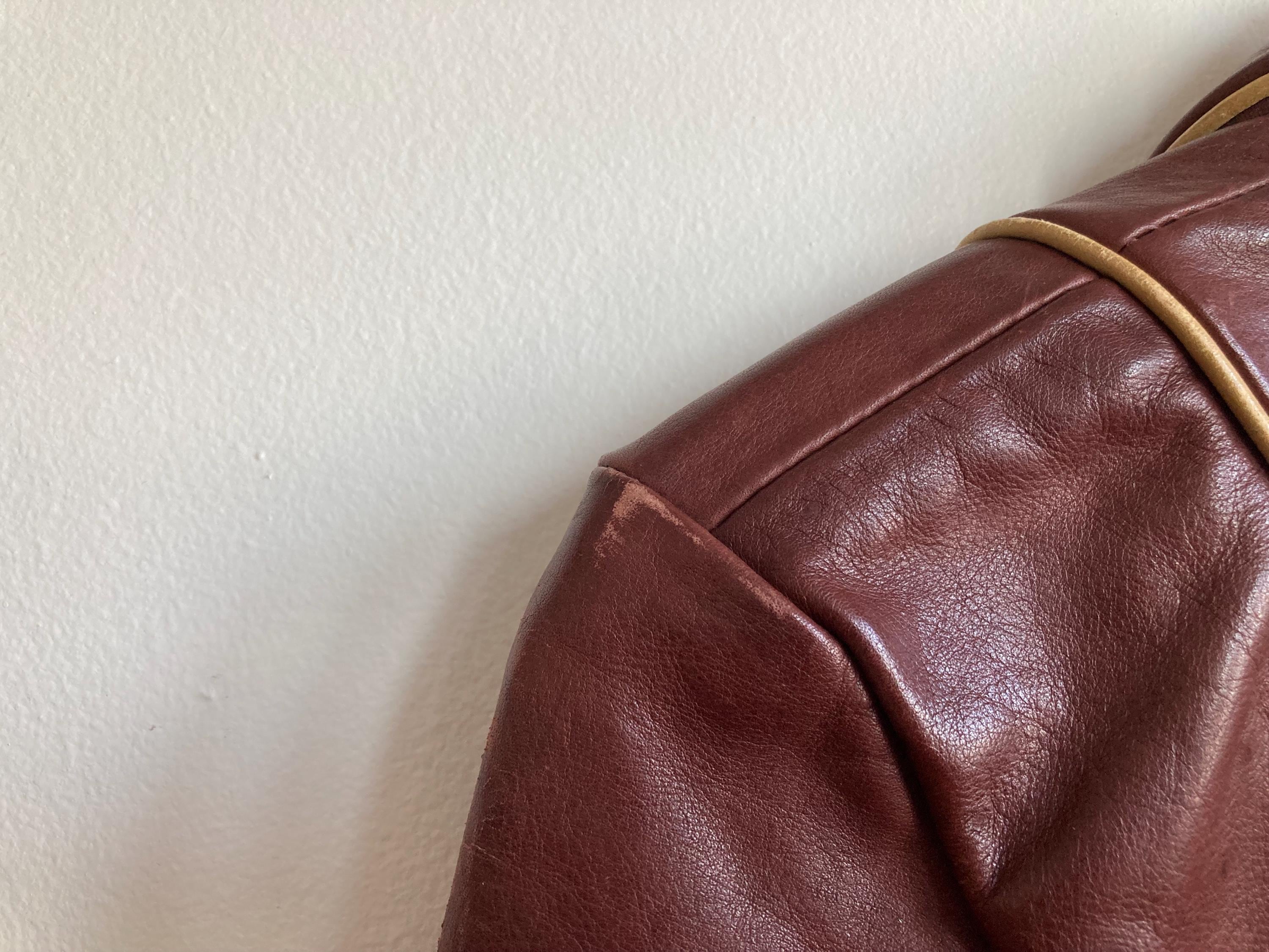 Rare M 1970s East West Musical Instruments Leather Jacket Rare M 1970s East West Musical Instruments Leather Jacket