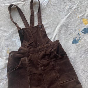 1940s Kids Corduroy Overalls Flannel Lined Plaid Cotton J.C. Penny ...