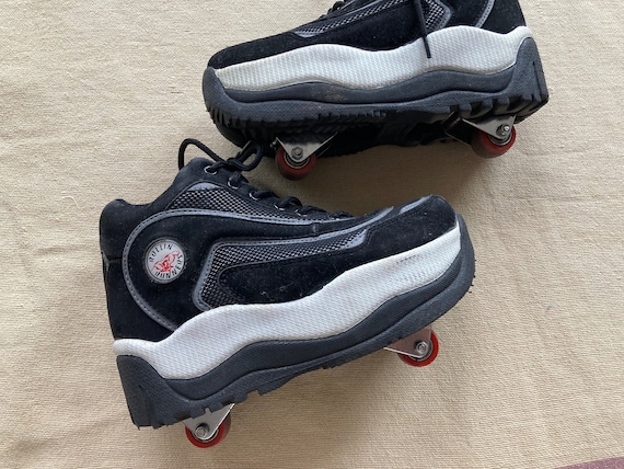 Rare Vintage Roller Platform Sneakers Rolling Rave Sh… - Gem
