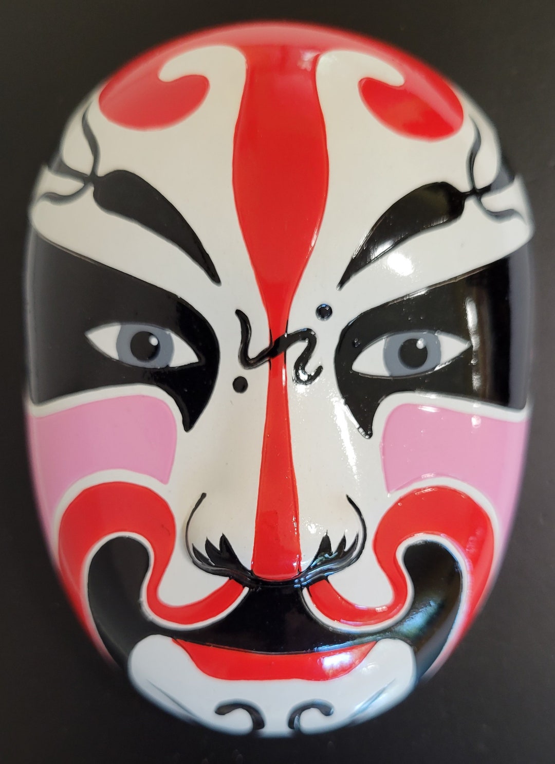 Beautifully Painted Chinese Opera Mask - Etsy