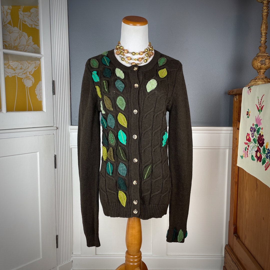 Upcycled Clothing for Women, Unique Cotton Cardigan, Bohemian Clothing ...