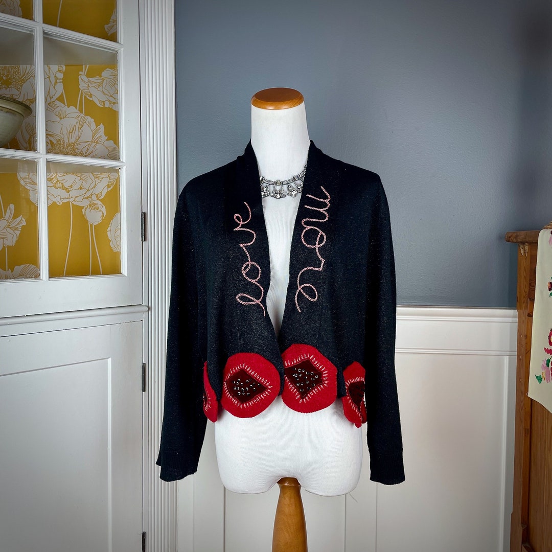 Upcycled Bolero Light Bolero Jacket Black Dressy Shrug - Etsy