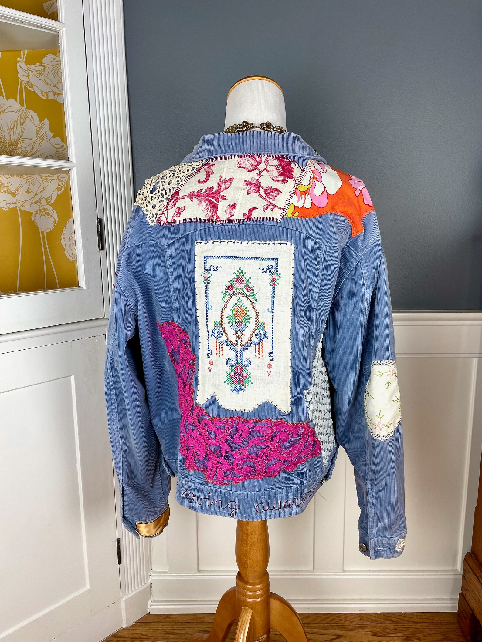 Upcycled Jacket, Boho Clothing, Hippie Clothes, Jackets for Women ...
