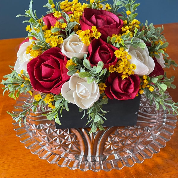 Rose Arrangement - Etsy