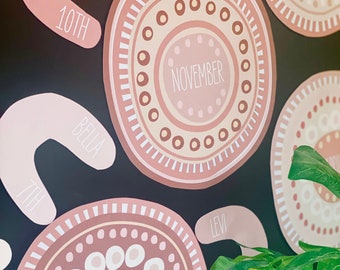 Aboriginal Birthday Chart - Etsy Australia