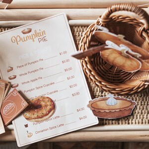 Pumpkin Pie Stand Dramatic Play Set | Thanksgiving | Dramatic Play Set ...