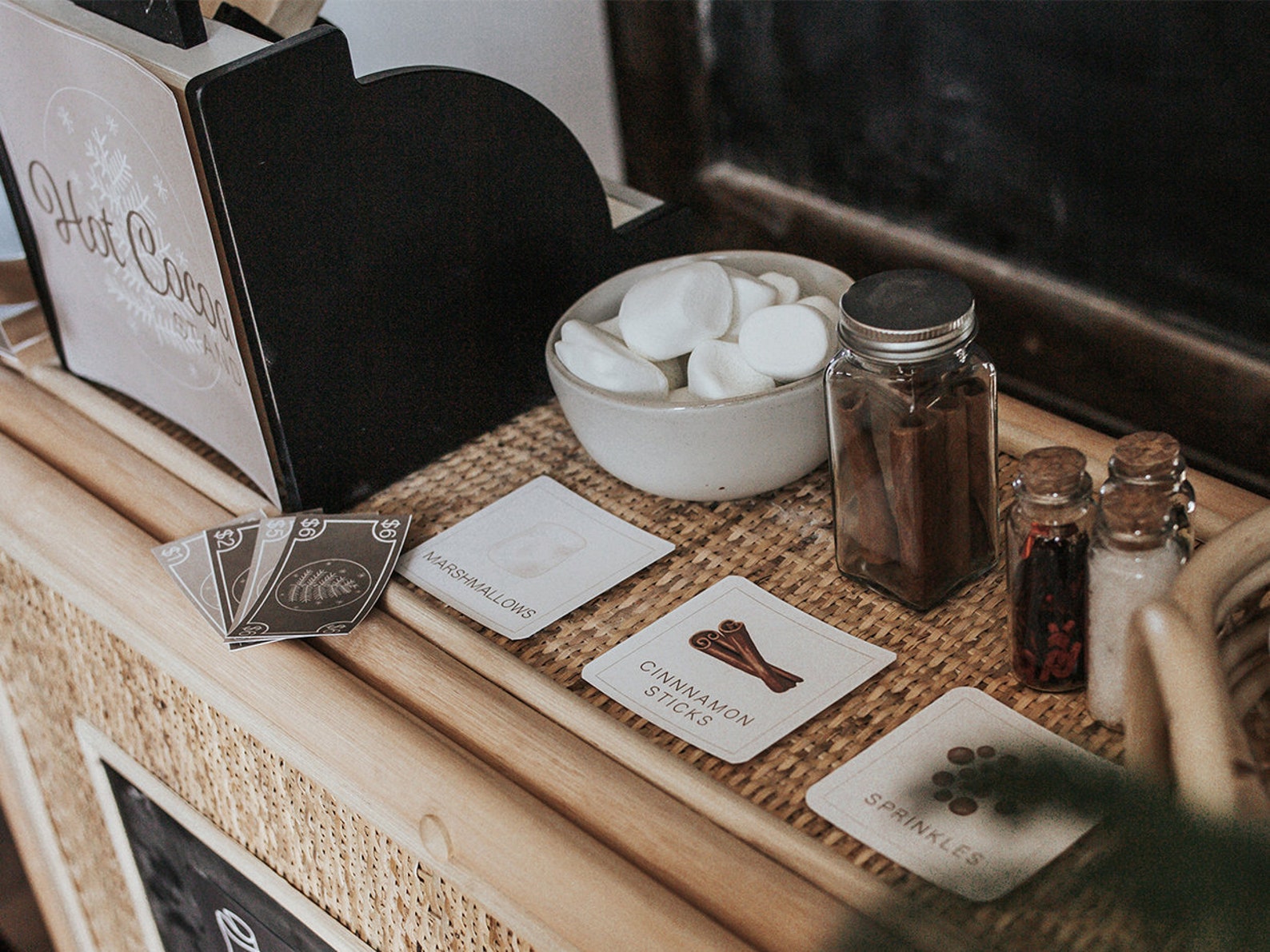 Hot Cocoa Stand Dramatic Play Set | Dramatic Play Set | Pretend Play ...