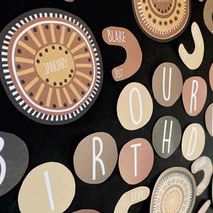 Indigenous Birthday Display | Birthday Chart | Multicultural| Preschool ...