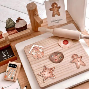 Christmas Bakery Dramatic Play Set for Kids Activities for Christmas ...