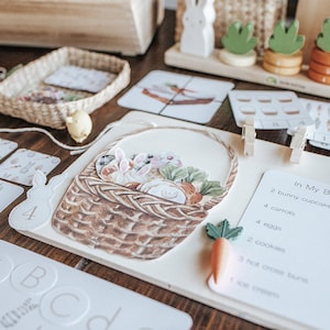 Easter Morning Basket Activities, Homeschool Resources, Morning Baskets ...