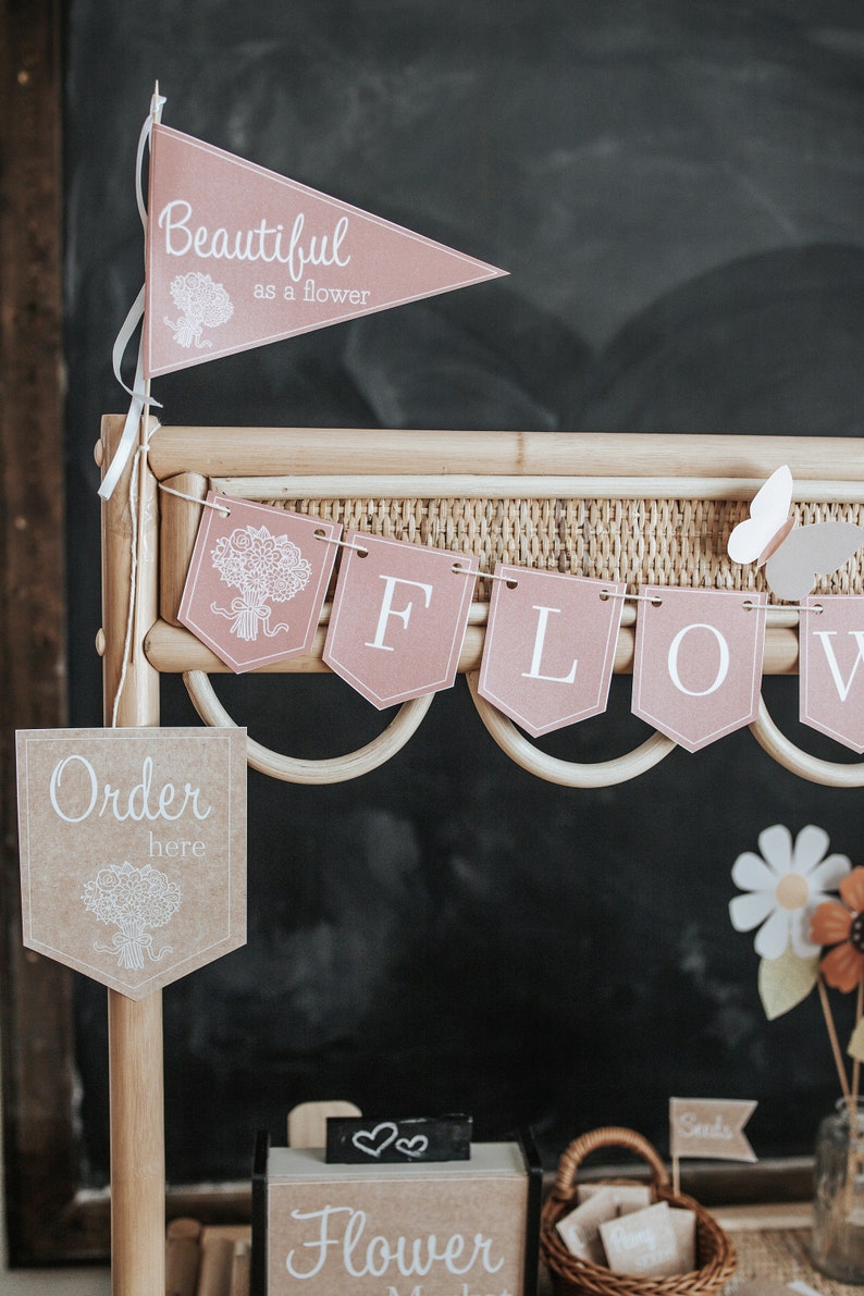 Flower Market Dramatic Play Set Dramatic Play Set Pretend - Etsy