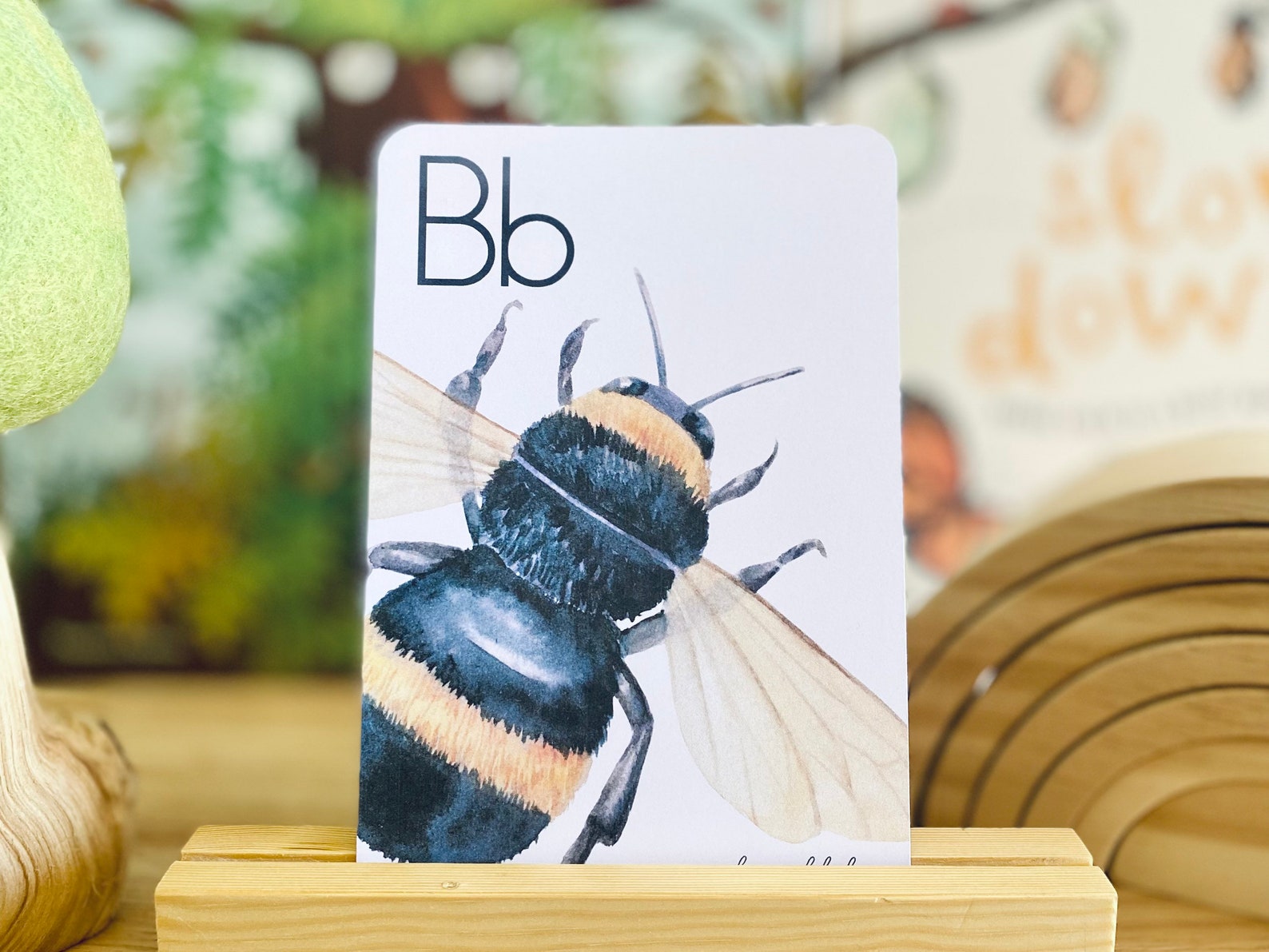 Alphabet Nature Flashcards, Alphabet, Nature, Flashcards, Digital DIY ...