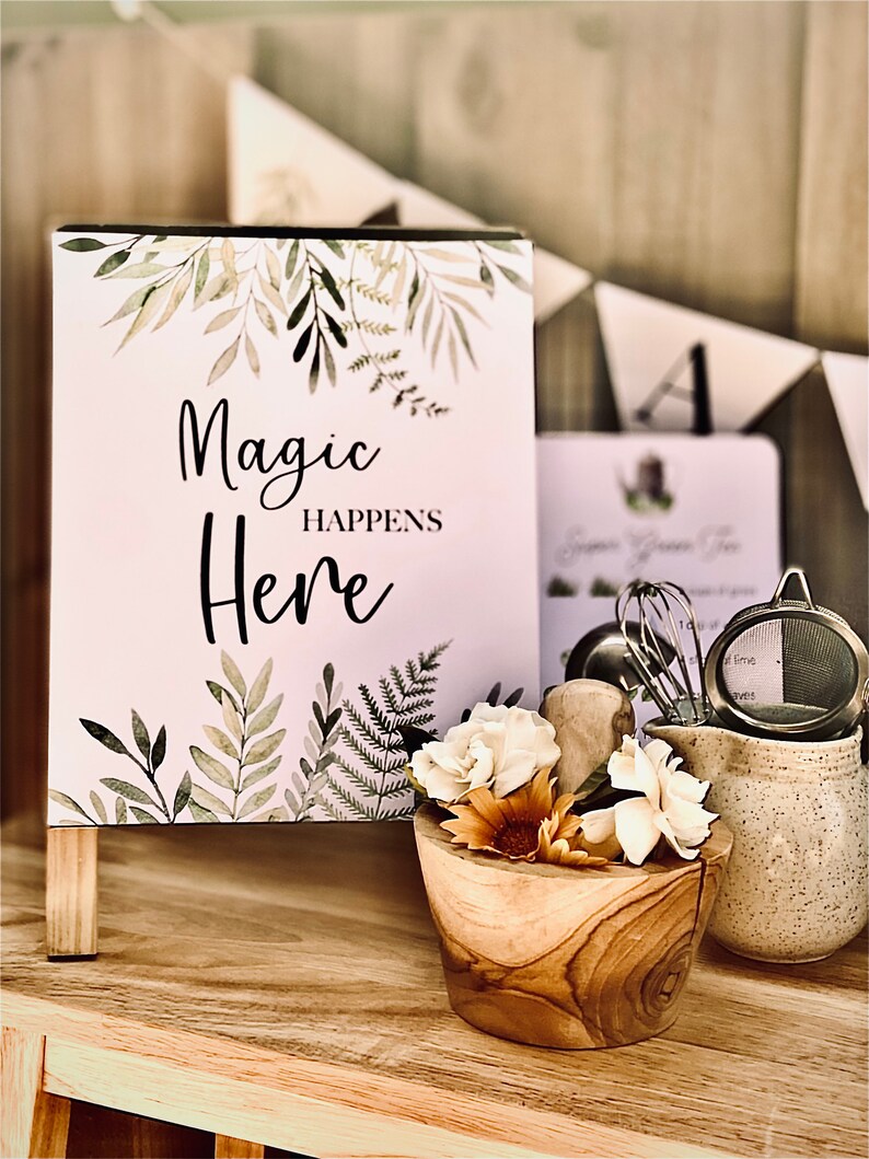 Mud Kitchen Playset | Mud Kitchen Printable Signs | Mud Kitchen ...