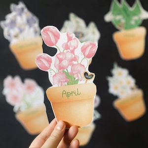 Flower Birthday Classroom Display | Printable Birthday Chart (PDF) - Etsy