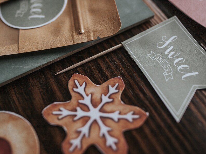 Christmas Bakery Dramatic Play Set Christmas Dramatic Play - Etsy