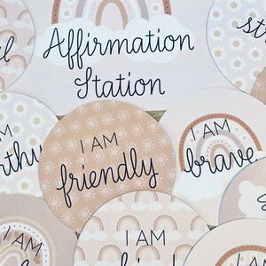 RAINBOW DAISY NATURAL Bundle | Classroom Decor | Preschool | School ...