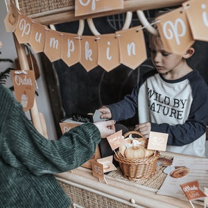 Pumpkin Pie Stand Dramatic Play Set | Thanksgiving | Dramatic Play Set ...