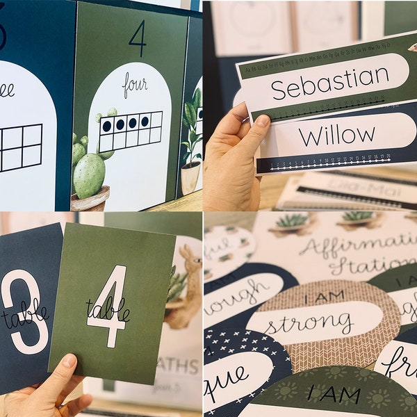 Botanical Classroom - Etsy UK