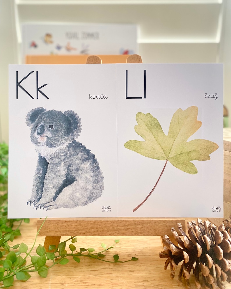 Nature Alphabet Posters Preschool School Notice Board - Etsy