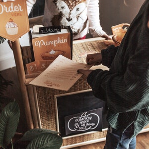 Pumpkin Pie Stand Dramatic Play Set | Thanksgiving | Dramatic Play Set ...