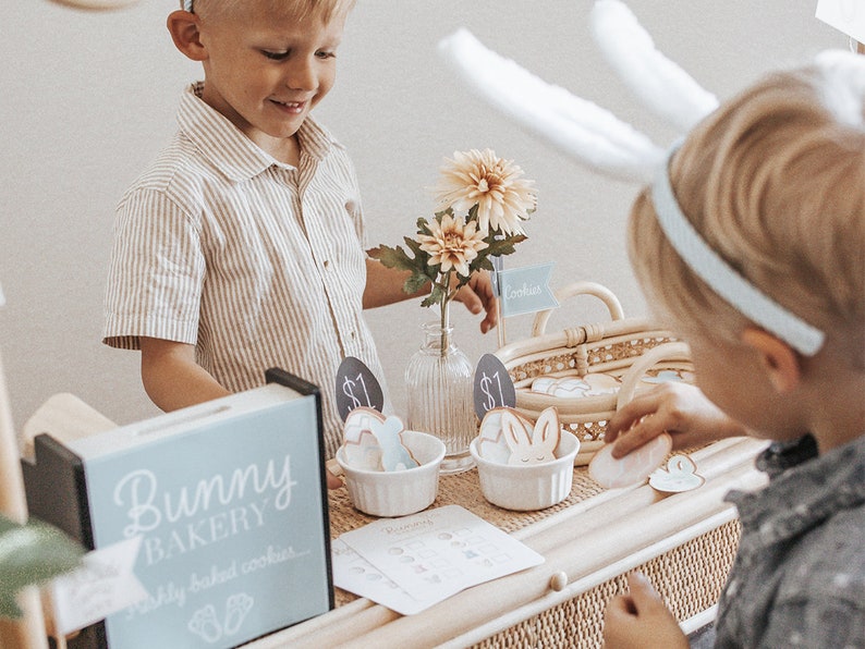 Bunny Bakery Dramatic Play Set | Dramatic Play Set | Pretend Play ...