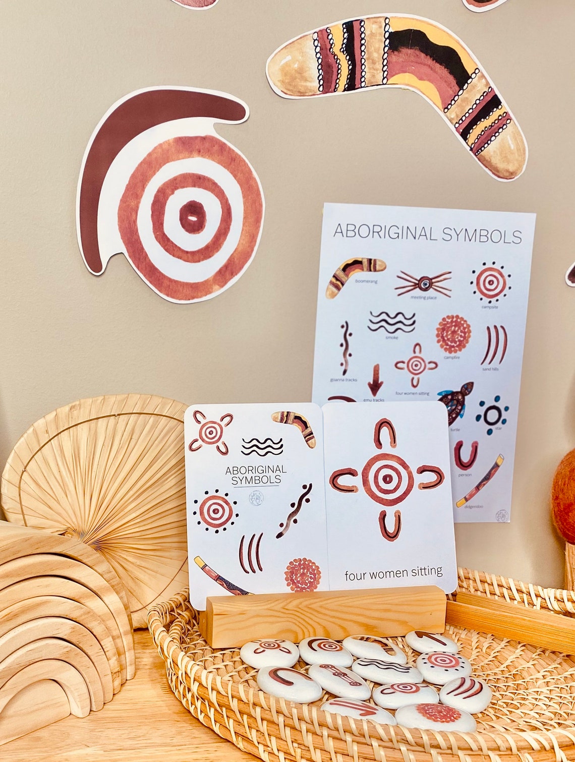 Indigenous Flashcards Aboriginal Symbols DIGITAL DOWNLOAD | Etsy